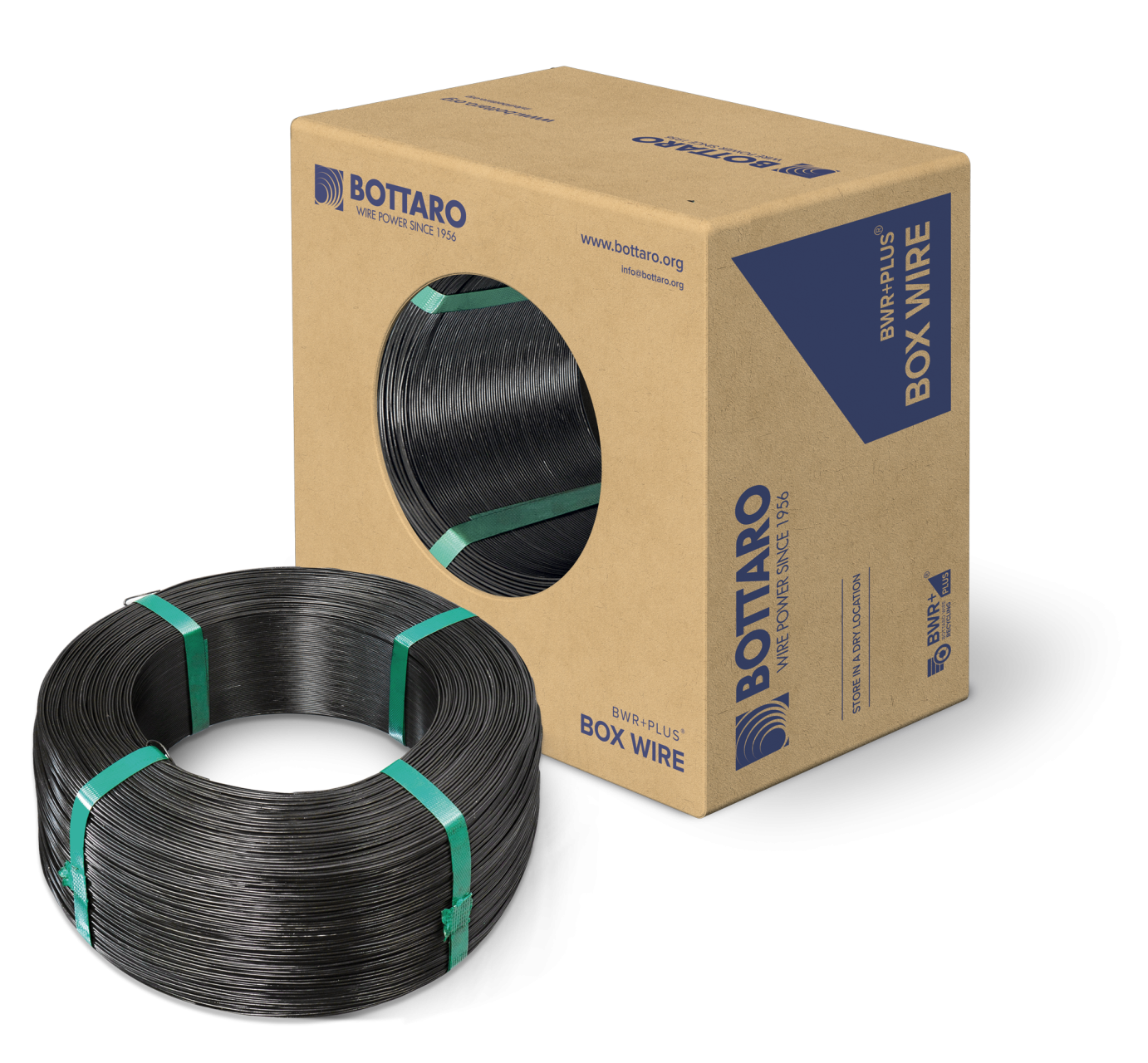 Box Wire Coils - Bottaro Iron wire for presses, galvanizing and ...