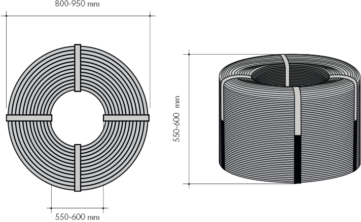 Filo trafilato lucido - Bottaro Filo di ferro per presse, per zincatura ...