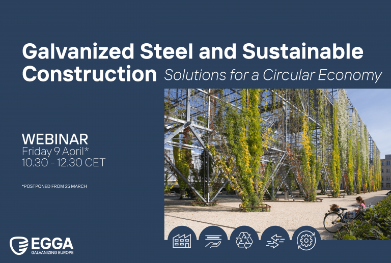 EGGA and the webinar about galvanized steel and sustainable ...