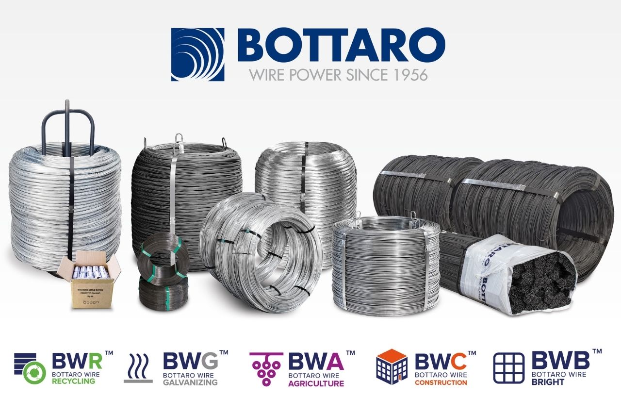 Bottaro products obtain the trademark. - Bottaro Iron wire for presses ...