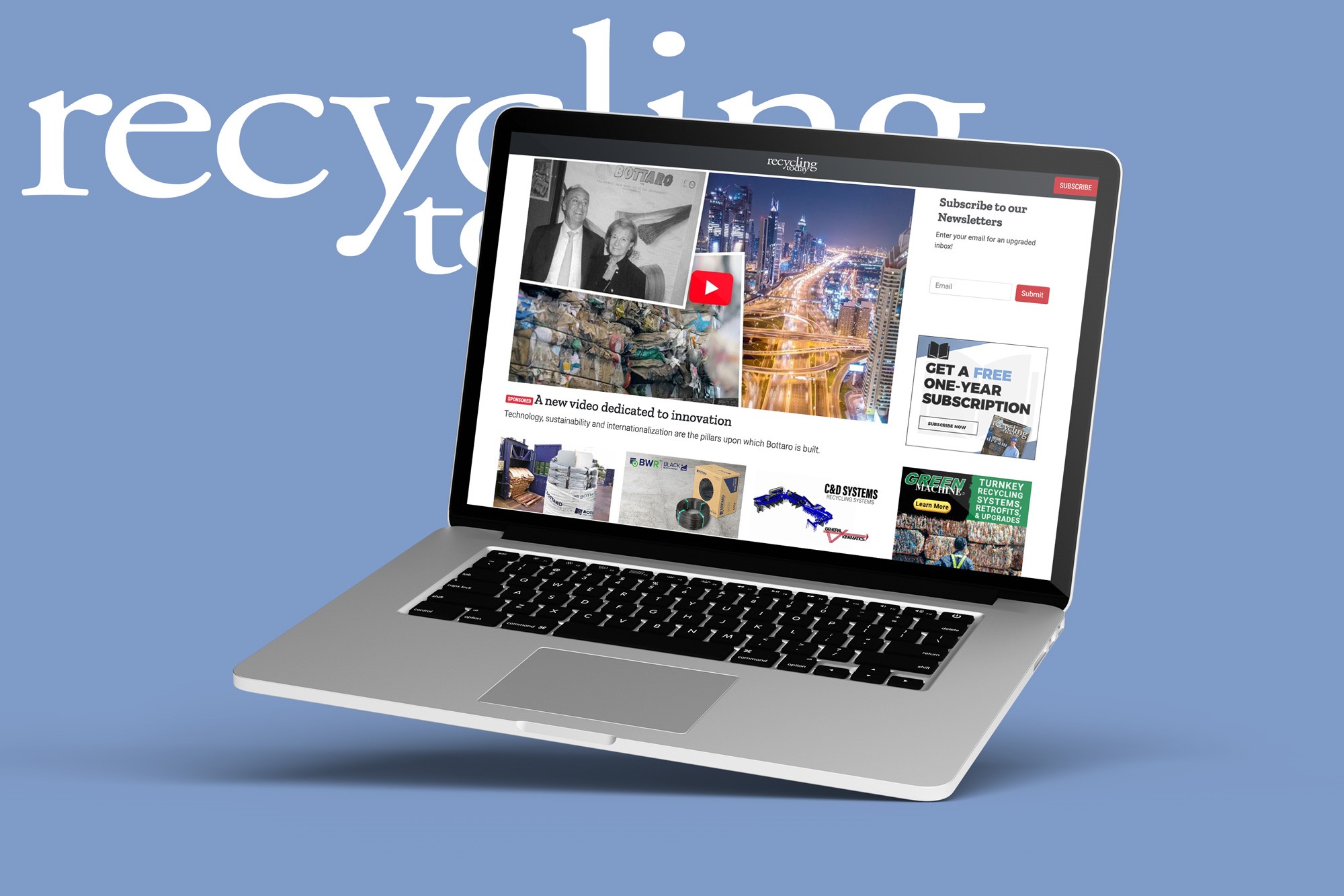 Bottaro on Recycling Today - Bottaro Iron wire for presses, galvanizing ...