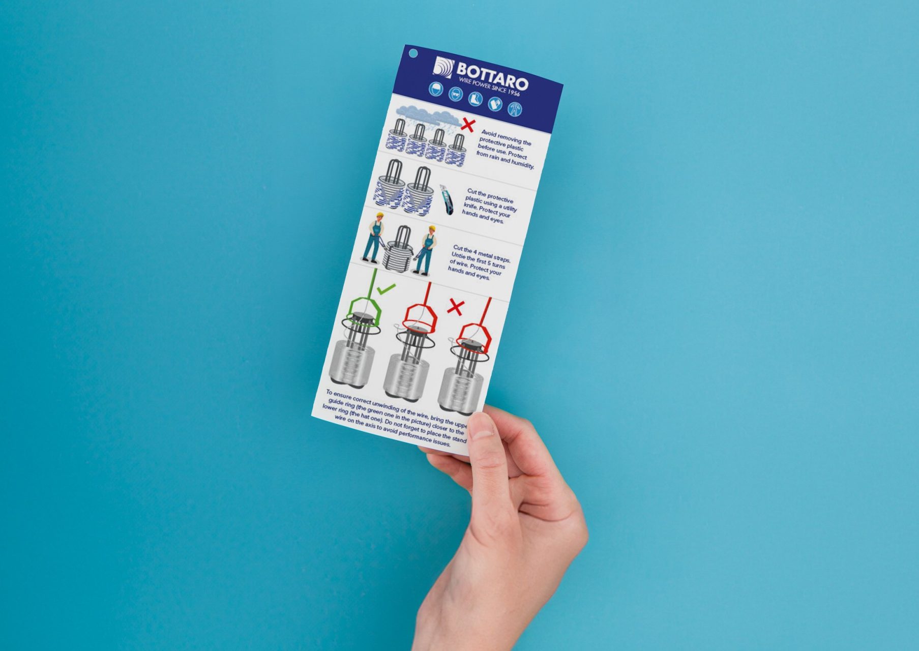 Innovation in communication: Bottaro's New Labels - Bottaro Iron wire ...